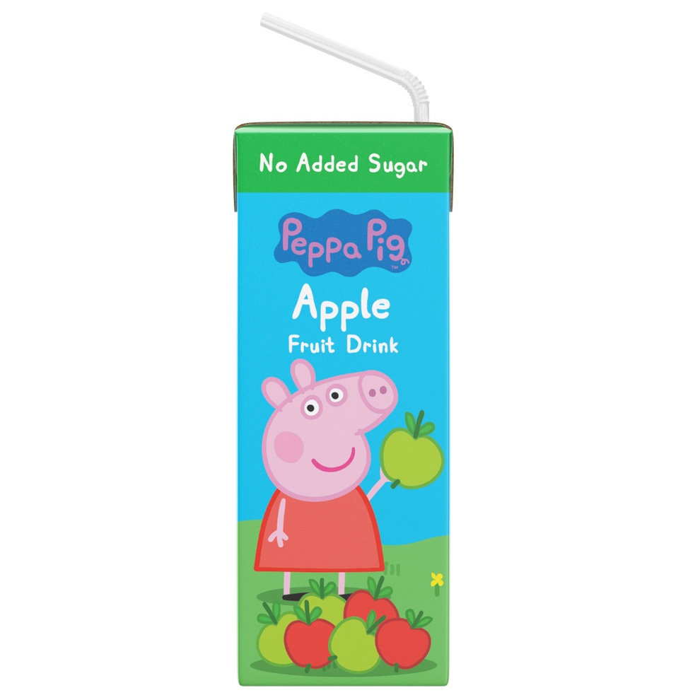 Peppa Pig Apple No Added Sugar Fruit Tetra Drink 200ml – Whateverbrands